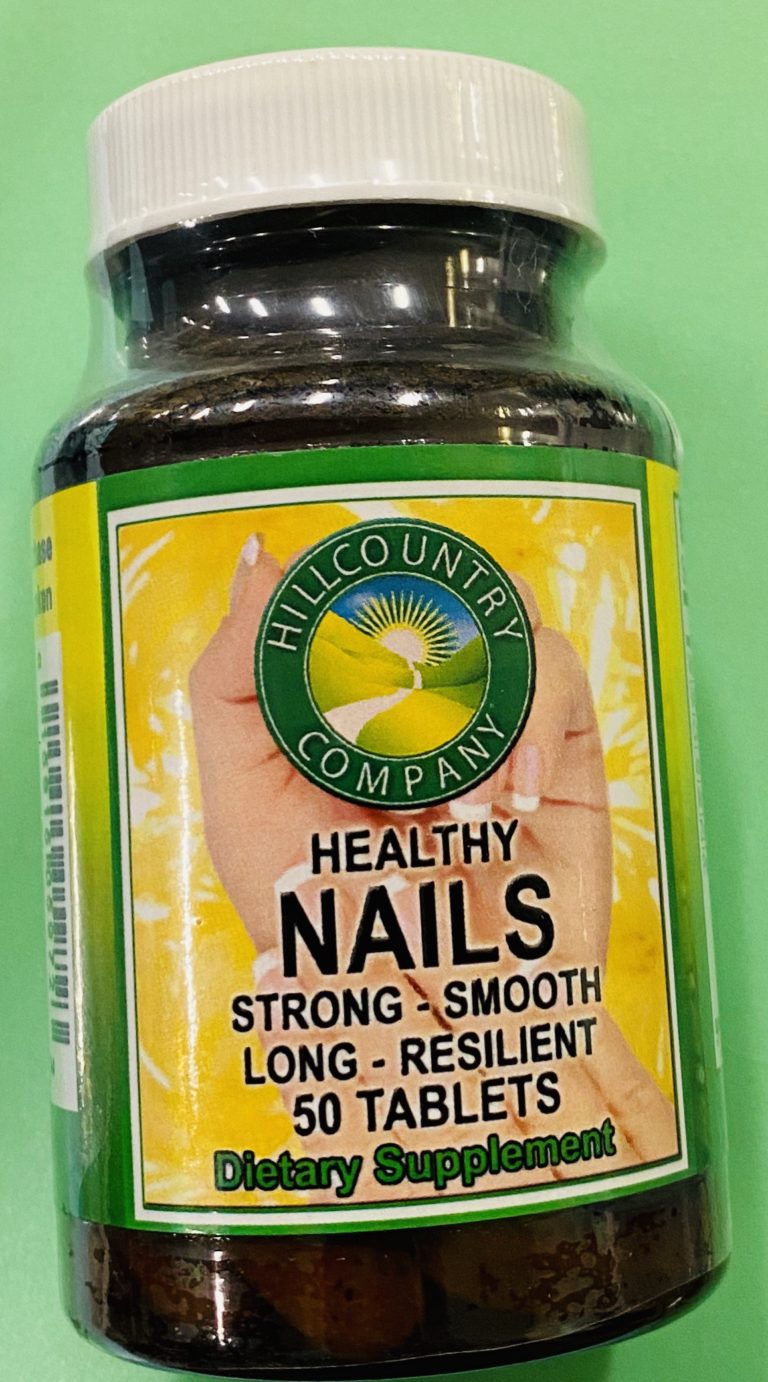 HEALTHY NAILS 50 TABLETS | Hill Country Co